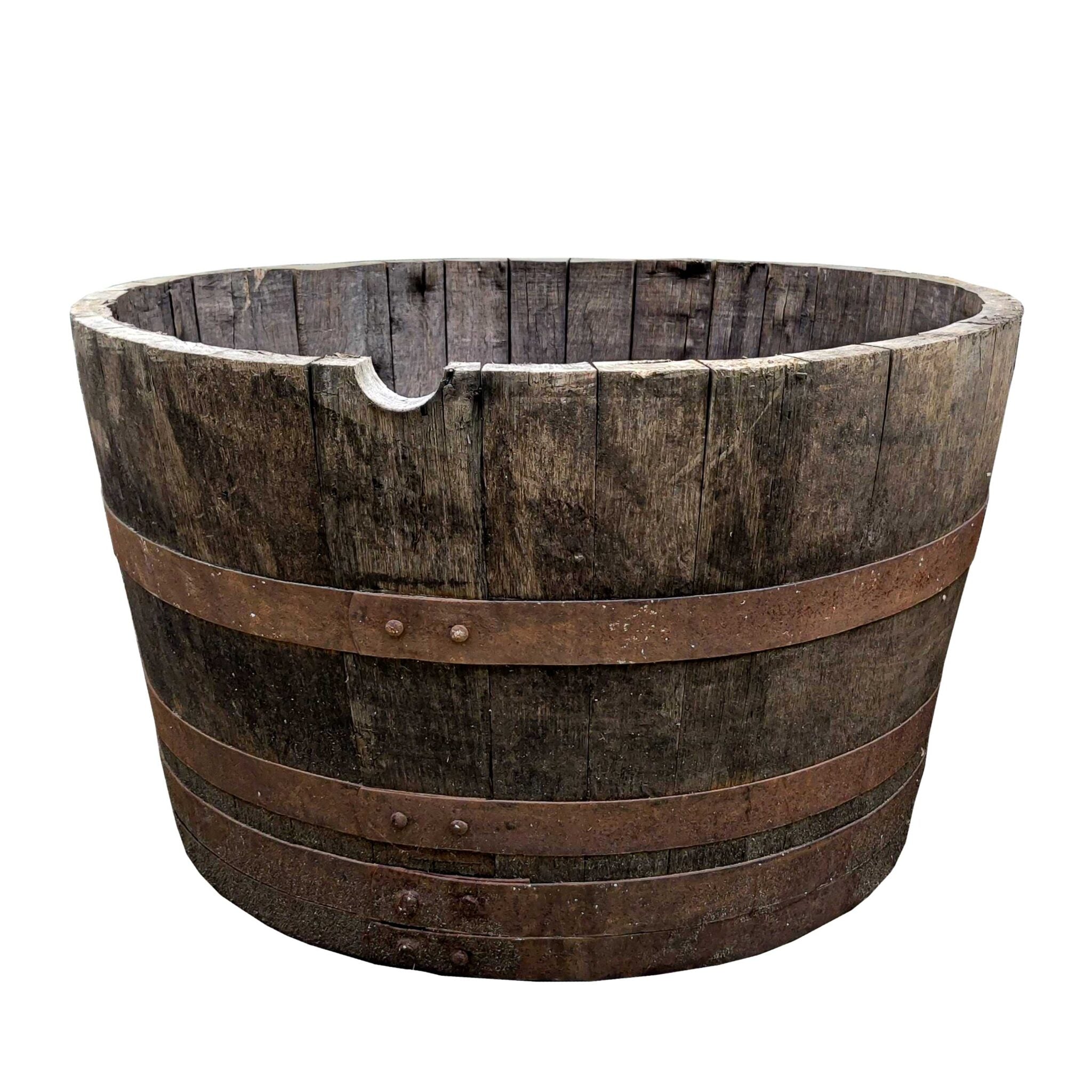 Oak Whisky Half Barrel Planters – Celtic Timber