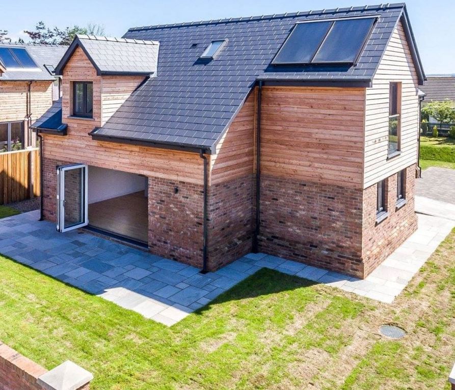 British Larch Exterior Cladding Tandg Shiplap Profiles Celtic Timber