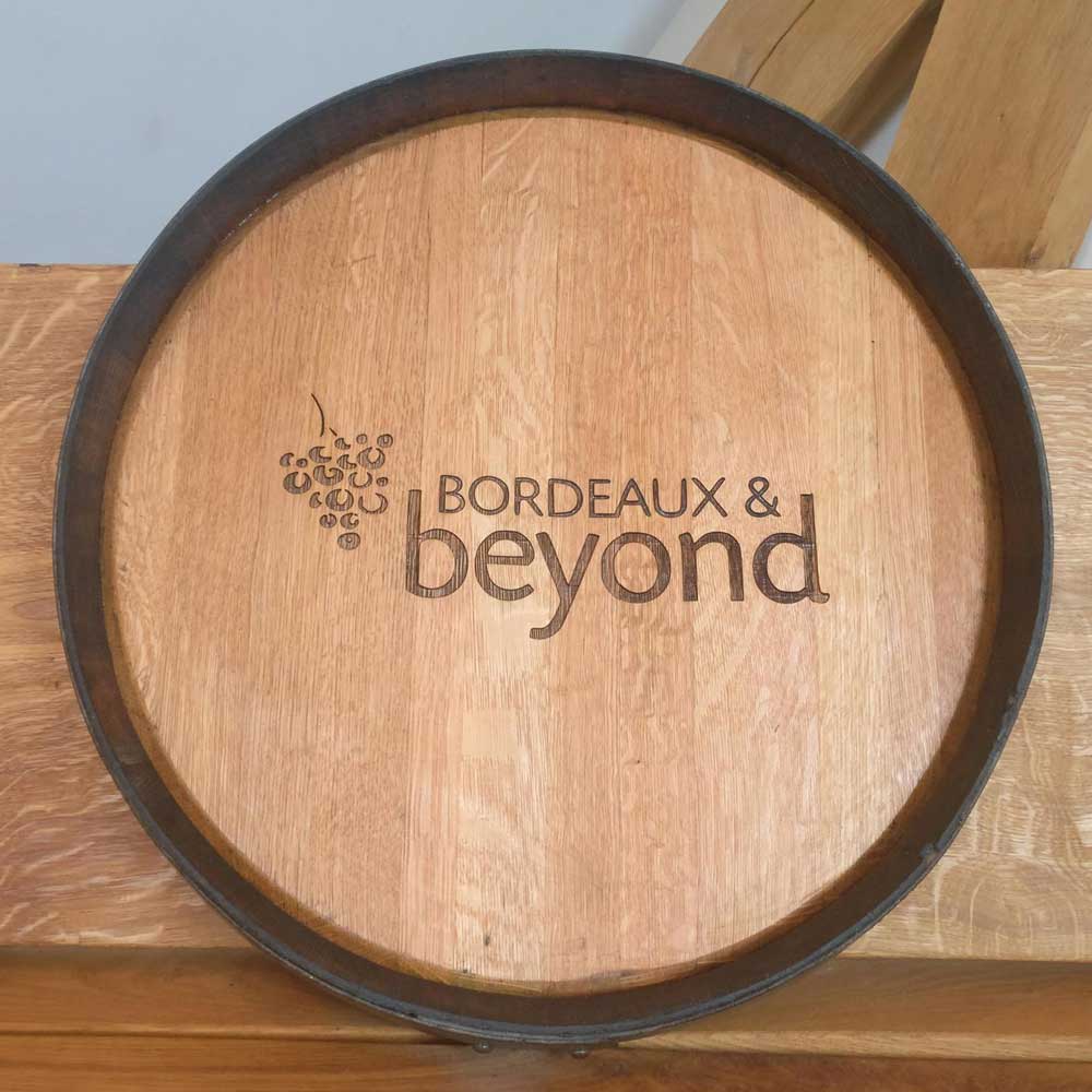 Personalized Wine Barrel Top Custom Oak Barrel Engraving Adelaide