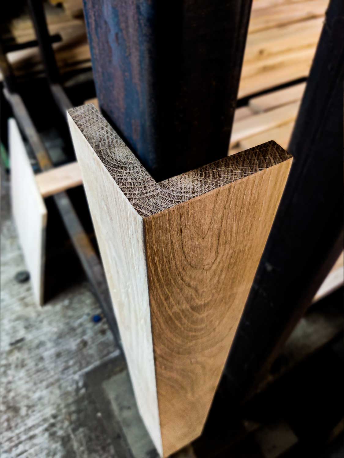 Oak RSJ Covers/Vaulted Ceiling/Cathedral Ceiling Hollow Beams – Celtic ...