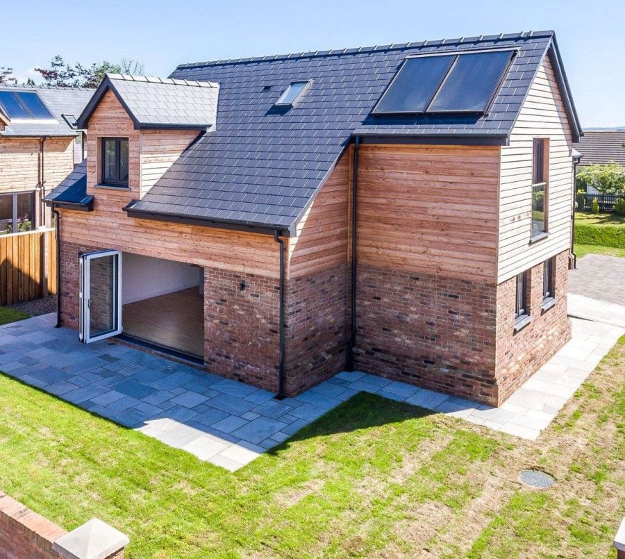 Larch Cladding - Perfect for exterior walls. Quick Delivery – Celtic Timber