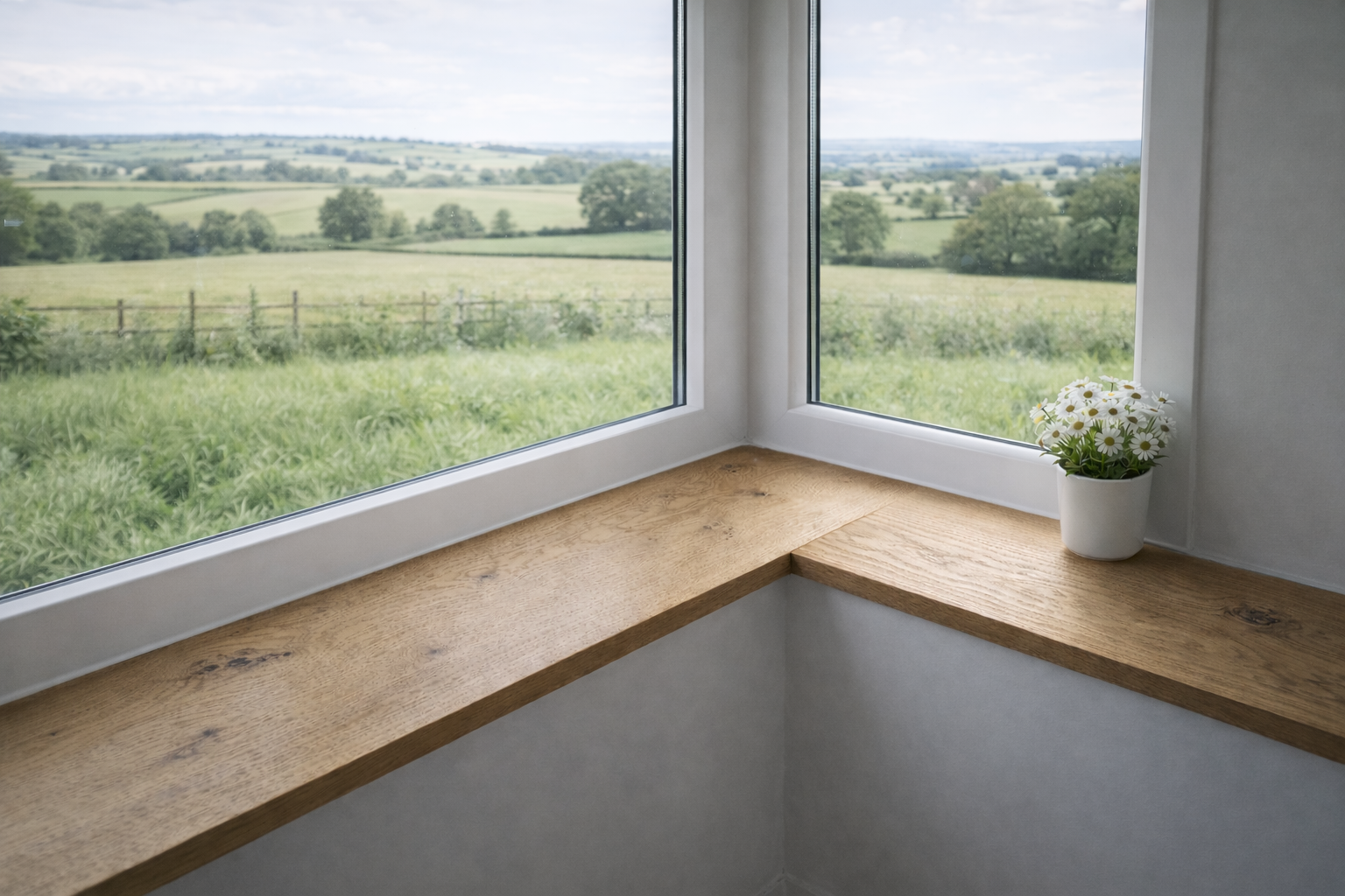 Bespoke Solid Oak Window Sills – Premium Joinery Grade Oak, Made to Me ...